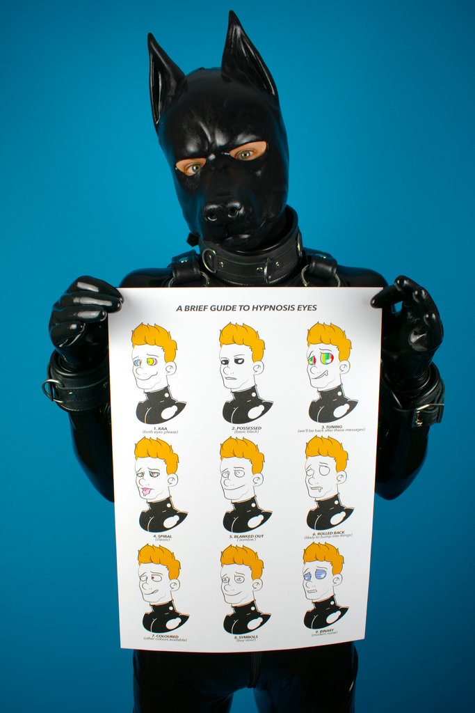 Hypno Eyes Guide (A3 Print) – SpacePupSilver